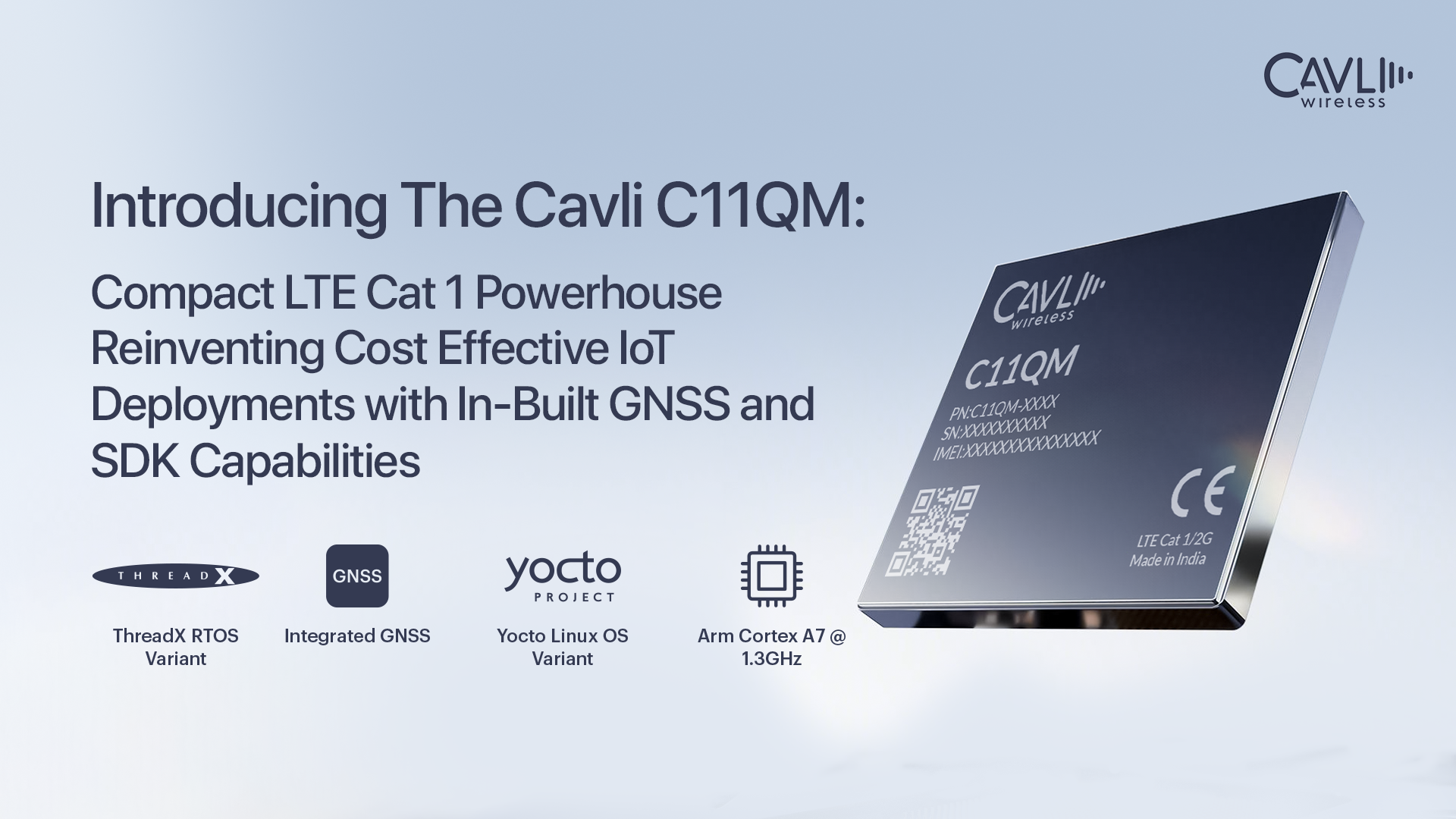 Introducing The Cavli C11QM: Compact LTE Cat 1 Powerhouse Reinventing ...