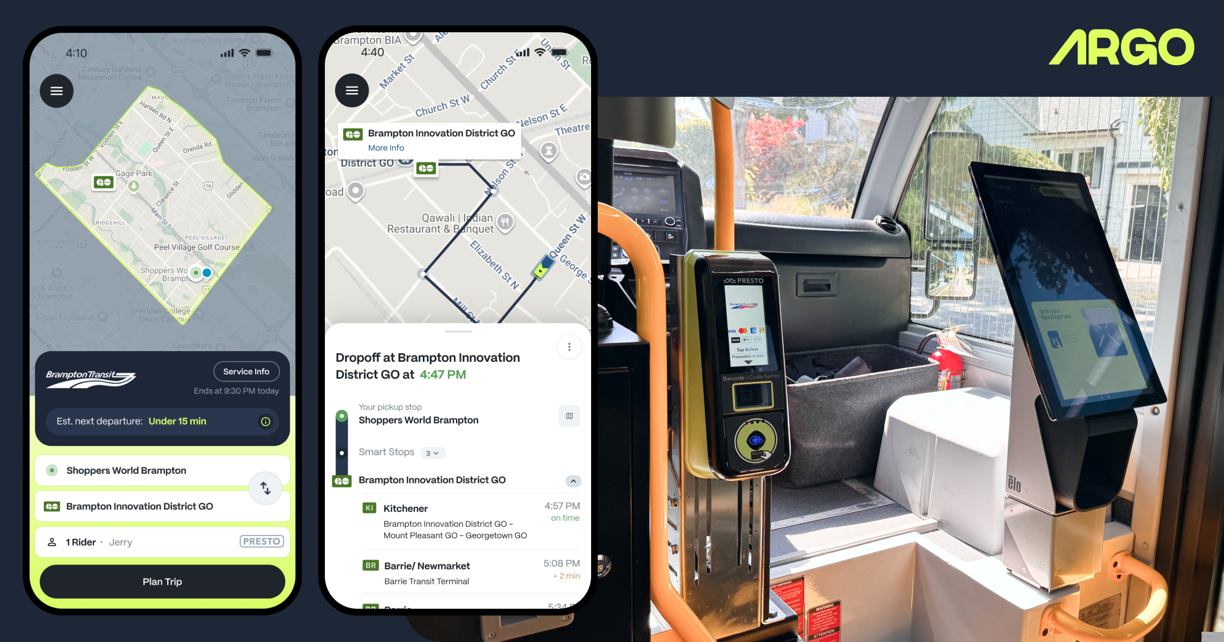 Argo Completes Integration with Ontario’s PRESTO Fare System and GO ...